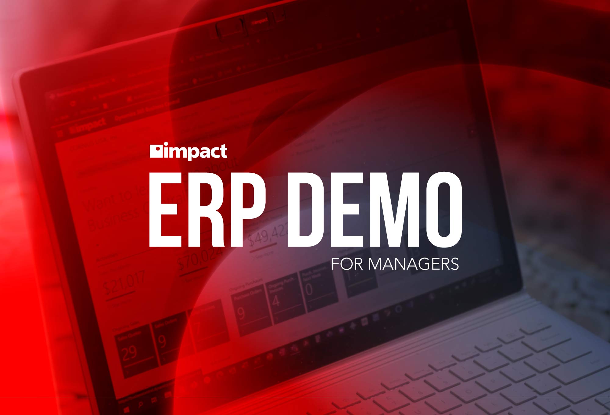Enterprise Resource Planning (ERP) Demo for Managers | Video